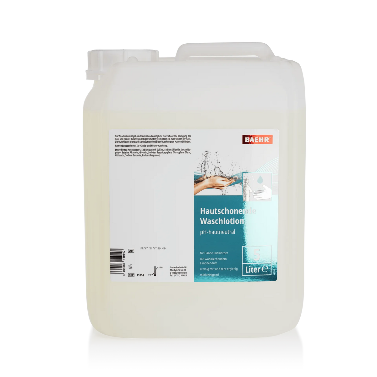 BAEHR Hautpflegende Waschlotion – mild, pH-neutral & rückfettend ...