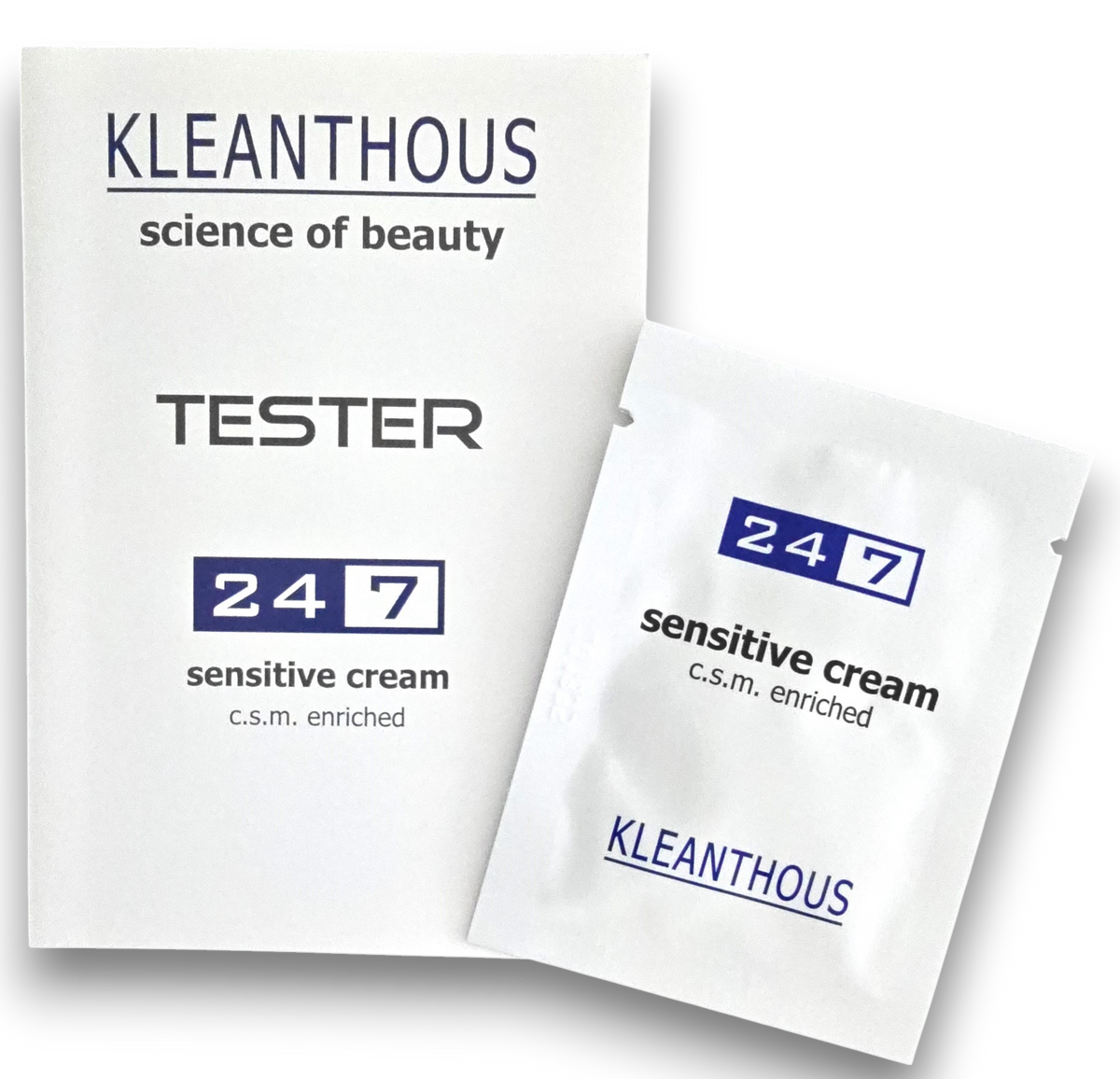 KLEANTHOUS 24/7 sensitive cream 1.5 ml Sachet | beautymanufactur